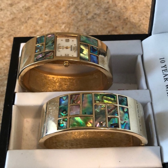 Jewelry | Multiple Color Bracket And Watch Set | Poshmark